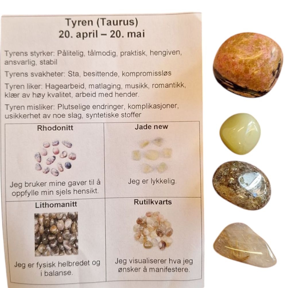 Tyren 4 tromlet krystaller | Stort utvalg av alternative produkter ...