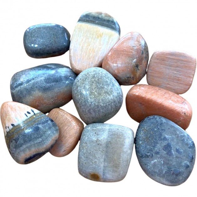 Celestobaritt Tromlet Liten/Medium AA-kvalitet | Stort utvalg av ...